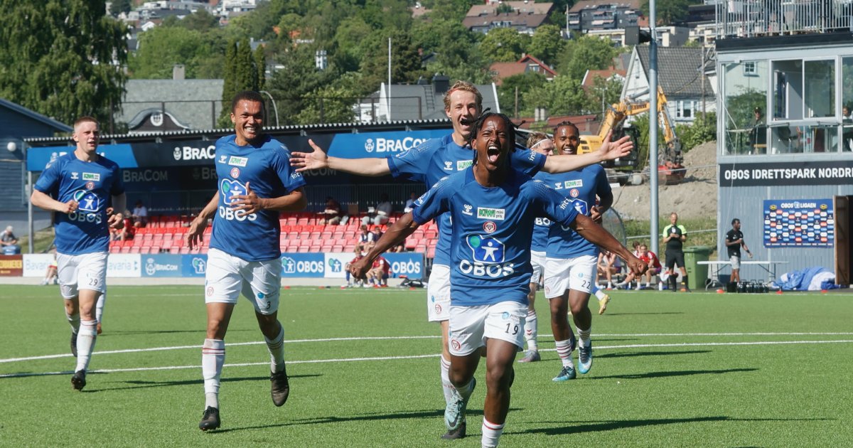 Fire mål og fire på rad! / KFUM