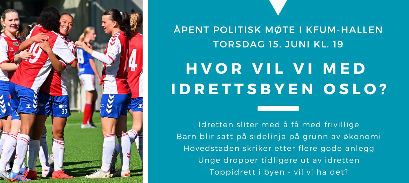 Hva vil politikerne med Oslo-idretten? / KFUM