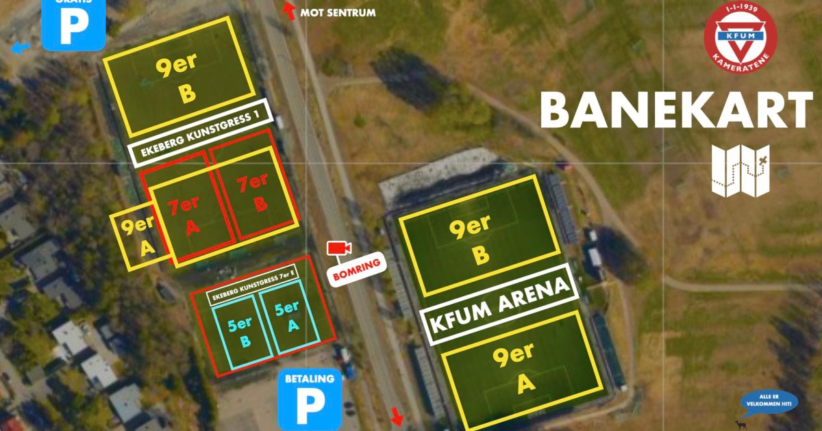 Treningstider KFUM / KFUM
